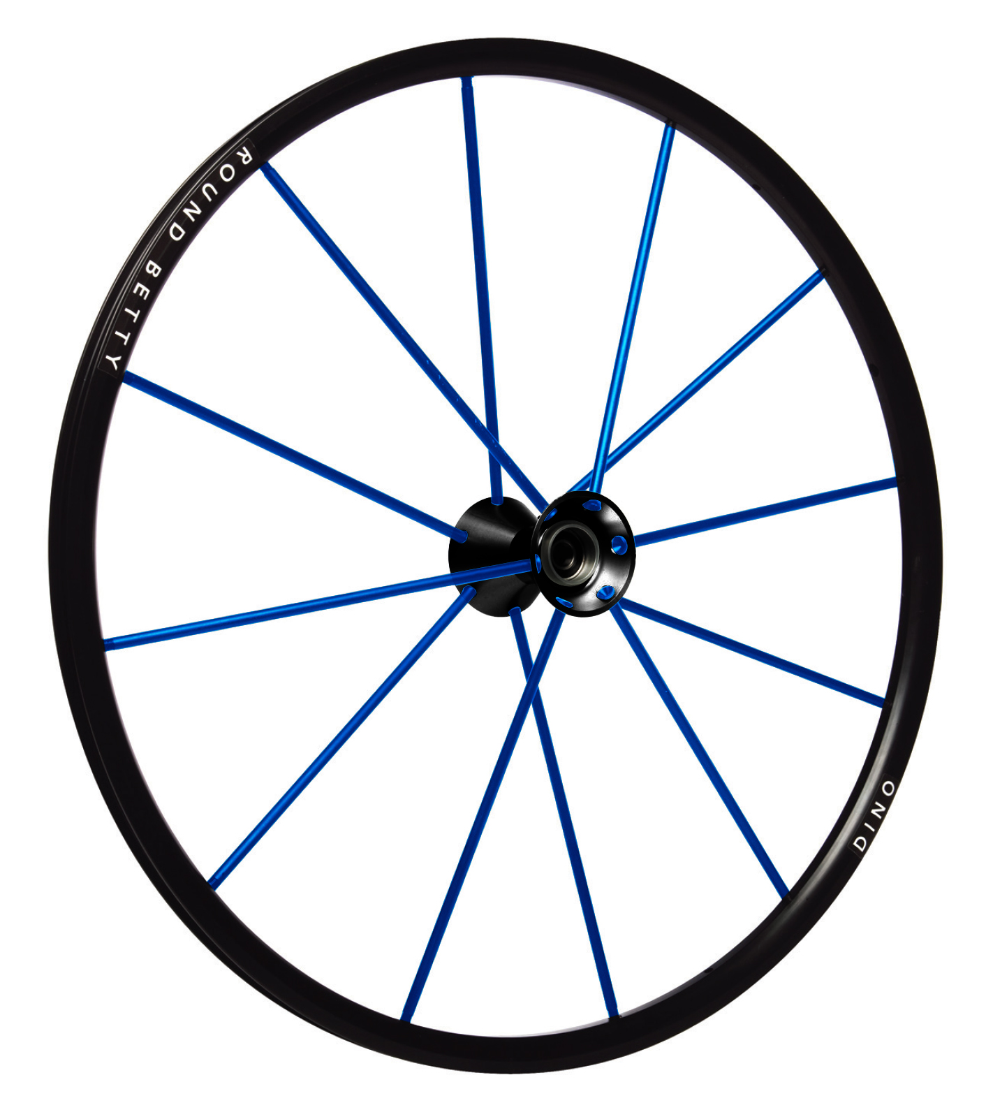 24" Spinergy SLX Wheel Blue Spokes - Flexel Mobility