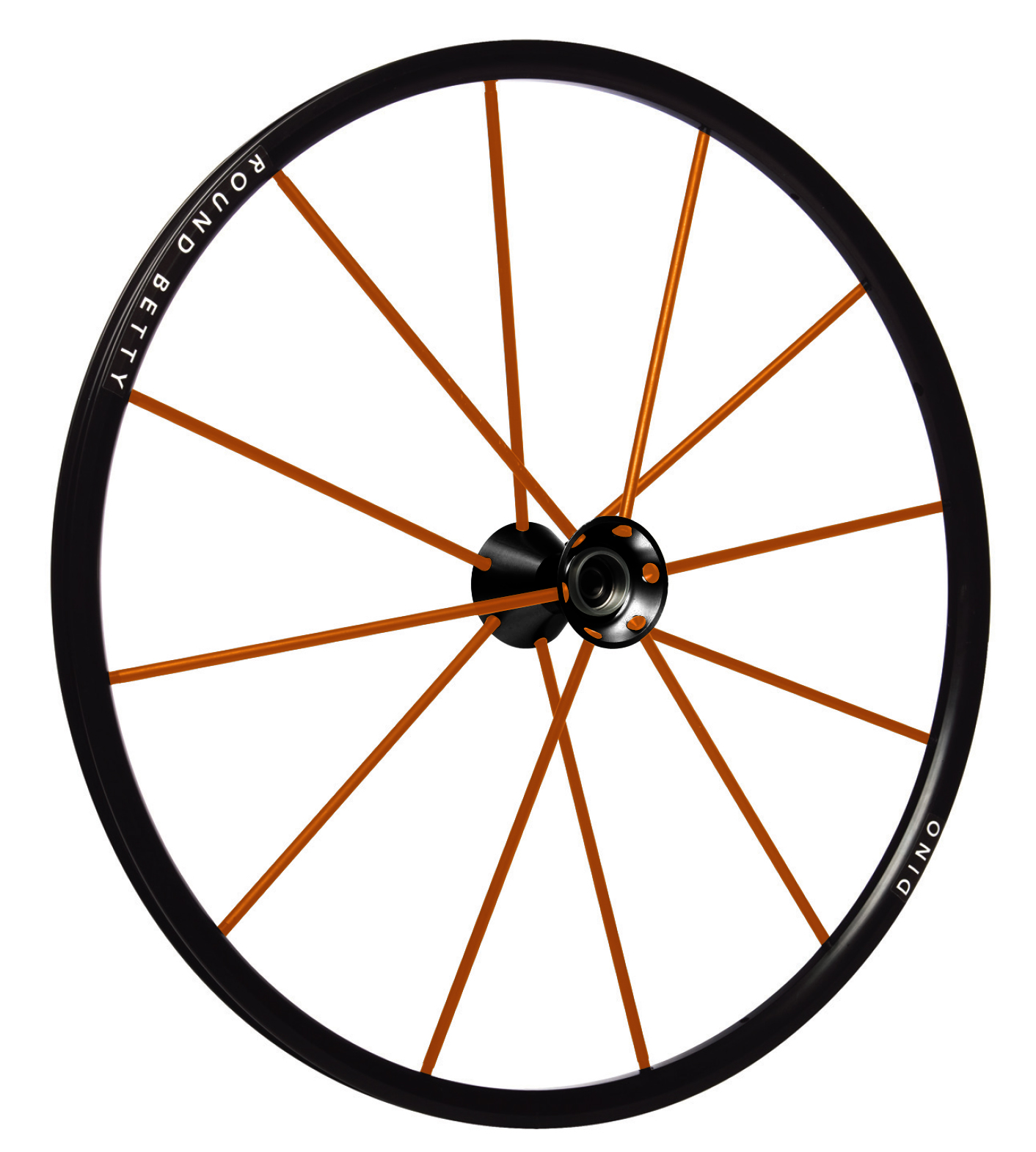 24" Spinergy LX Wheel Orange Spokes - Flexel Mobility